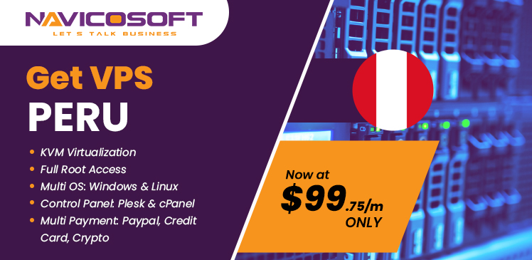Peru VPS – Buy Fast Linux Cloud KVM Virtual Servers in Lima