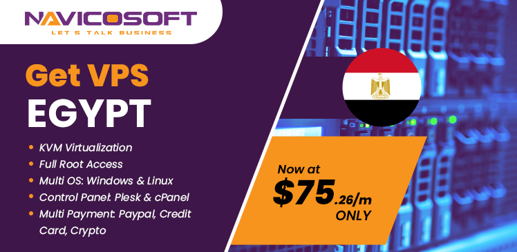 Egypt VPS - KVM Linux Cloud Virtual Server Hosting in Cairo