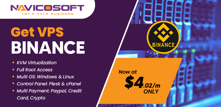 Binance VPS – Buy SSD Linux Cloud Hosting 100+ Locations