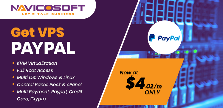 VPS PayPal: Fast & Secure VPS Payment Starting at $4.02